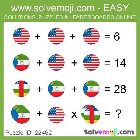 Fun Emoji Math Puzzles And Logic Games Challenge Your Brain