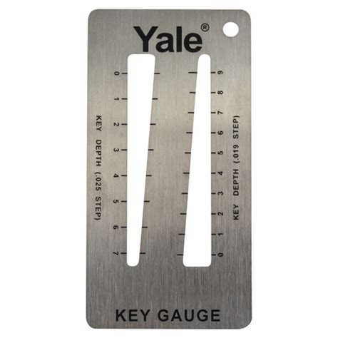 Yale Commercial Kg1 Key Depth Gauge 019 And 025 Step