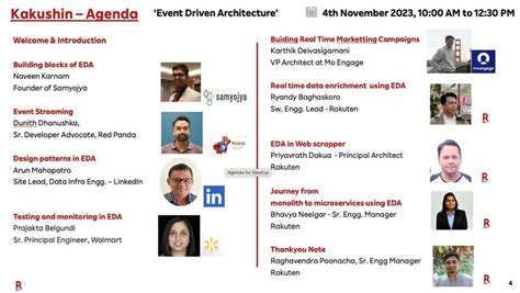 dunith danushka on linkedin happening right now rakuten kakushin