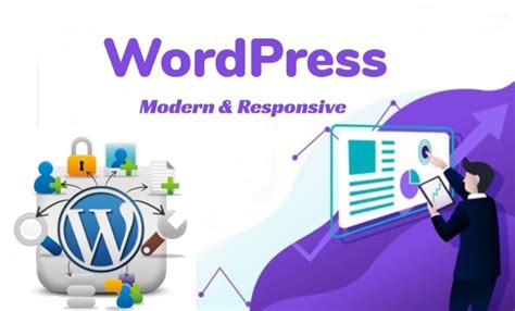 Design A Responsive Creative Wordpress Website Landing Page By