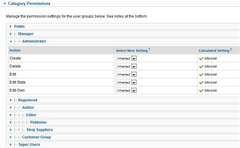 Archived Access Control List Tutorial Joomla Documentation