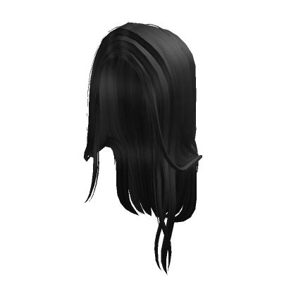 Flowy Straight Hair Black Roblox Item Rolimons