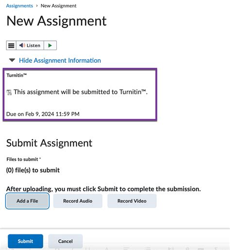 Link Turnitin To Assignment Submission Folders Ppsc Elearning Link Turnitin To Assignment Submission Folders Ppsc Elearning