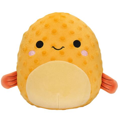 Squishmallows Peluche De Safa Le Poisson Globe 12 Cm Sealife Squad