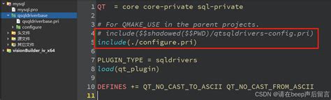 【qt】加载mysql数据库驱动失败的解决方法 qt 静态库 找不到数据库驱动的程序 csdn博客