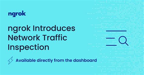 Ngrok Blog Ngrok Introduces Network Traffic Inspection Available