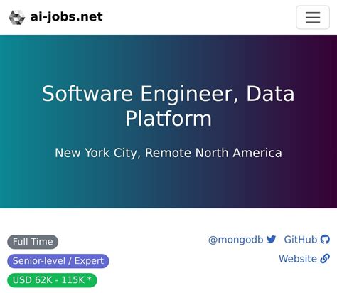 Hiring Software Engineer Data Platform Remote Raimljobs
