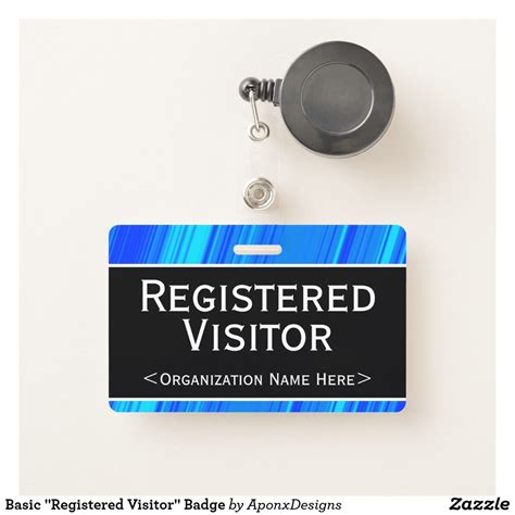 Printable Visitor Badge Template Printable Paper Crafts