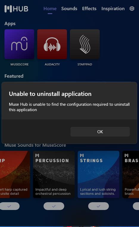 Musescore Doesnt Start After Updating To V 410 And 411 Musescore