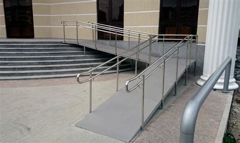 Реализованные проекты пандусов для инвалидов.