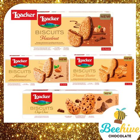 Loacker Biscuits Assorted Flavours 80g 100g Shopee Malaysia