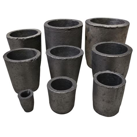 石墨坩埚耐高温熔铜铝金银小型铸造家用炼金实验室熔炉胆粘土坩埚 虎窝淘