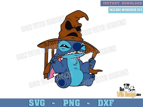 Stitch Harry Potter Sorting Hat Svg Png Cut Files Cricut Best Design