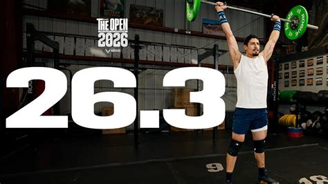 Open 263 Crossfit 2026 Wod Completo Pesos Y Estrategia