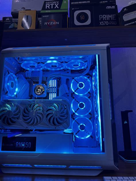 Vertically Mounting My Gpu When I Water Cool It This Weekend Installed The Riser Cable Early