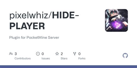 GitHub Pixelwhiz HIDE PLAYER Plugin For PocketMine Server