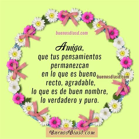 5 Imágenes Lindas Con Frases De Buenos Días Para Mi Amiga Mensajes