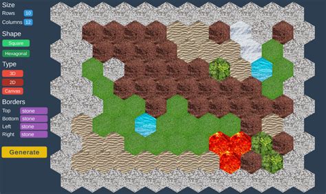 dynamic tile map generator