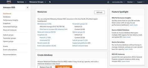 Oracle Database Commands And Practical Examples Aws Create Rds