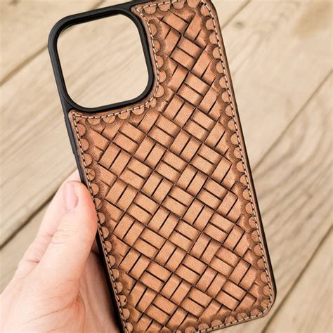 Tooled Phone Case Pattern Etsy