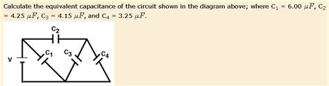 Solved Calculate The Equivalent Capacitance Of The Circ