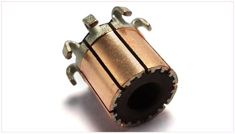 Automotive Motor Commutator Hook Type Commutator For Window Motor 4 8 8 10 3mm Ningbo Nide