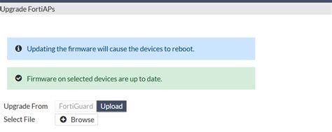 technical tip fortiap w2 cannot receive firmware fortinet community