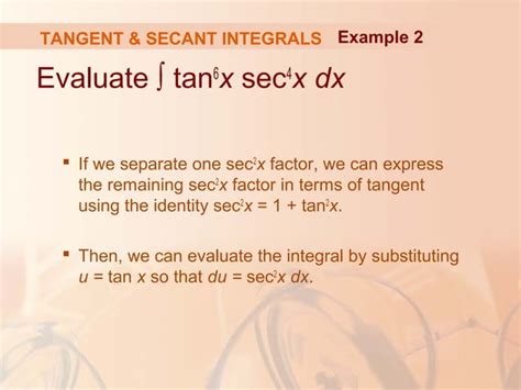 Special Trigonometric Integrals Ppt Physics Science