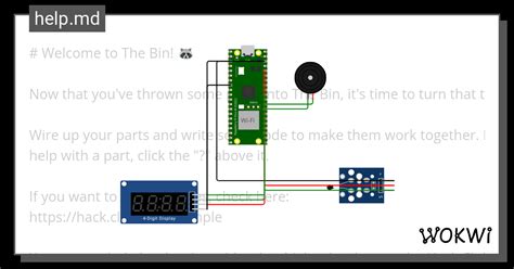 The Bin Copy Wokwi ESP32 STM32 Arduino Simulator