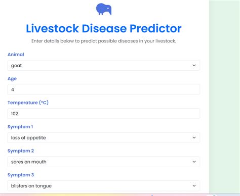 Livestock Disease Predictor Devpost Livestock Disease Predictor Devpost