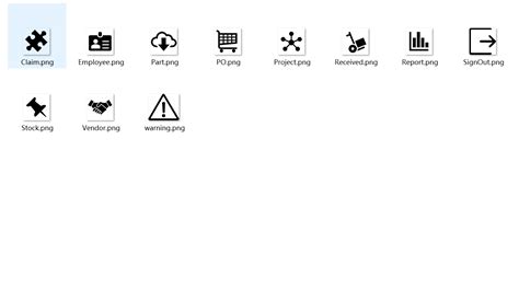 Access快速开发平台 制作图标形式的导航页面【access软件网】