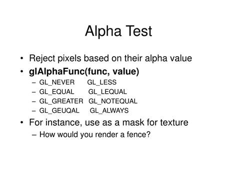 PPT Advanced OpenGL Technique PowerPoint Presentation Free Download ID