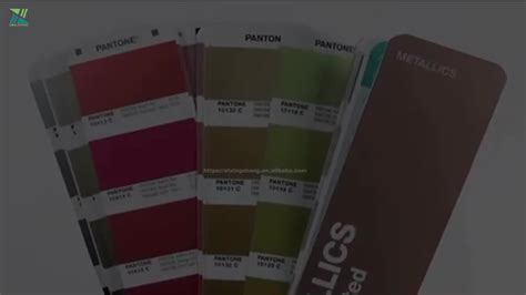 Pantone 컬러 카드 컬러 차트 Gg1507a 금속 가이드 솔리드 코팅 책 Buy Pantonepantone Metallics 가이드gg1507a Product