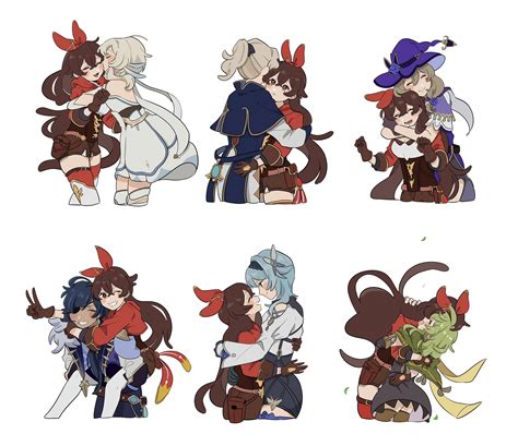 Lumine Eula Jean Amber Kaeya And More Genshin Impact Drawn By Hoyo O Danbooru