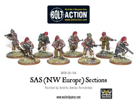 New The Winged Dagger Bolt Action Sas In Nw Europe Warlord Games