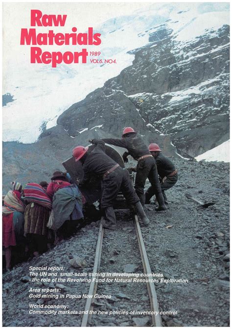 Raw Materials Report RMG Consulting