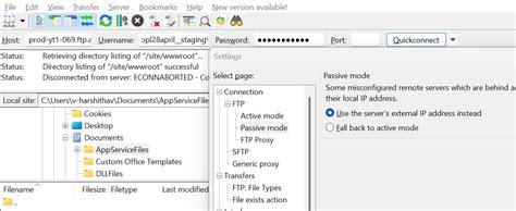 How To Connect To User Scope Ftp For Staging Deployment Slot Azure App