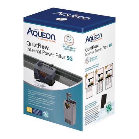 Aqueon Quite Flow Internal Filter 5 G The Hidden Reef Inc