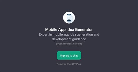 Mobile App Idea Generator Ai Tool For App Development Advice