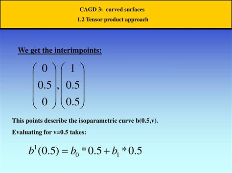 Ppt B é Ziersurfaces Patched Surfaces Transfinite Interpolation Coons Patch Powerpoint