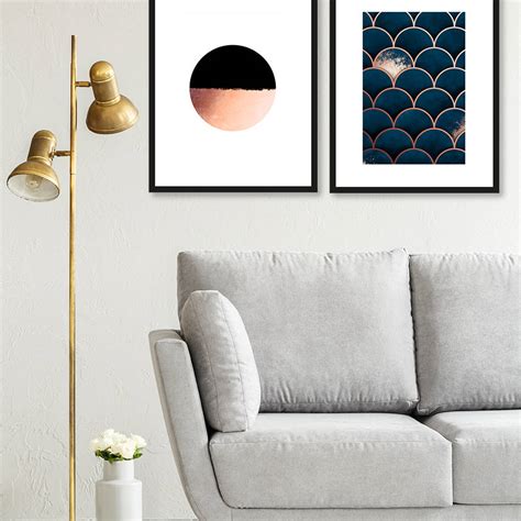 Art Print Circle Collision Zelf Samenstellen Loft24nl