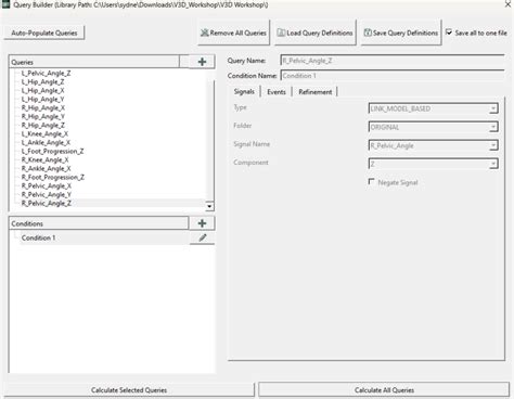 Build Normal Database Has Motion Software Documentation