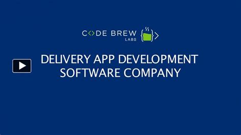 ppt create delivery app with code brew labs powerpoint presentation
