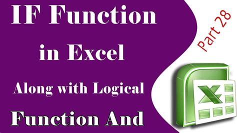 If Function In Excel Along With Logical Function And In Urdu Hindi