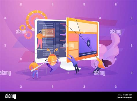 software testing concept vector illustration stock vector image and art
