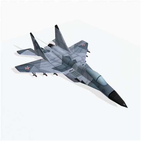 3d Mig 29 Jet Fighter Model