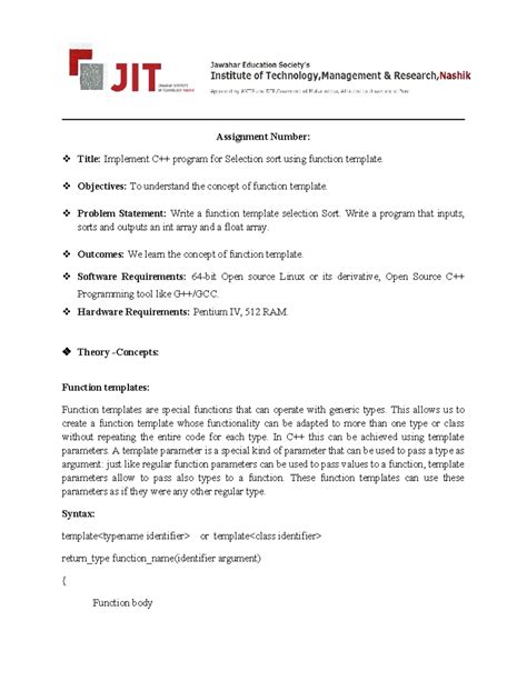 Temp Selection Writeup Assignment Number Title Implement C