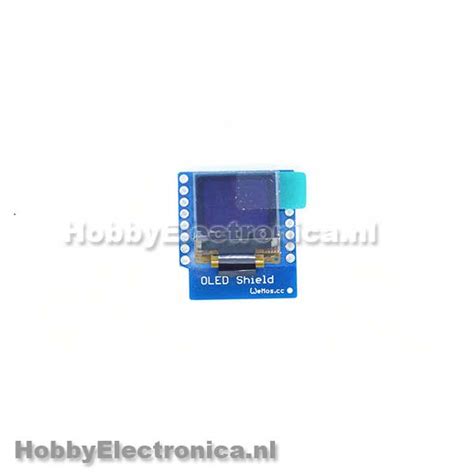 Oled Wemos Shield Hobbyelectronica