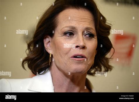New York Ny April 03 Sigourney Weaver Attend The Assignment New York Screening At The