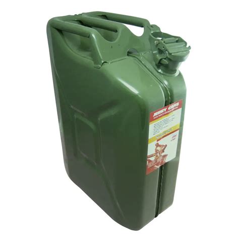 20l Metal Jerry Can Green Diesel Road Tech Marine